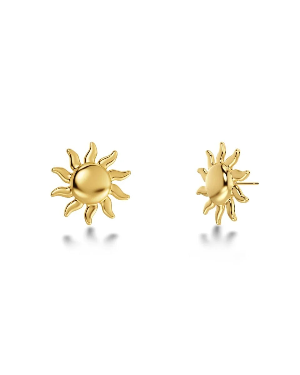 Sun Studs - Gold – Doodie Stark