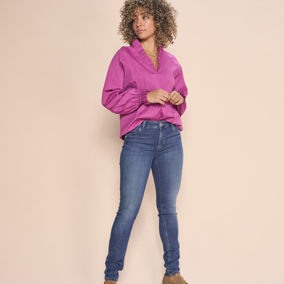 Jade Knitted Jeans - Dark Blue | Doodie Stark