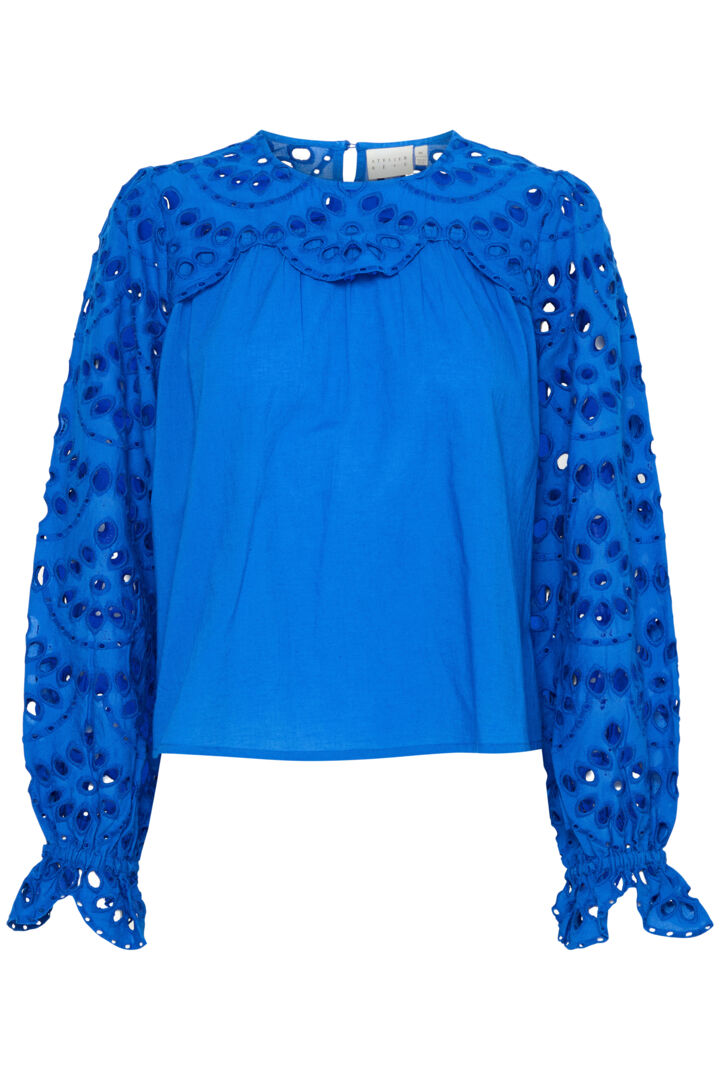 Gina Top - Cobalt blue - by Atelier Rêve – Doodie Stark