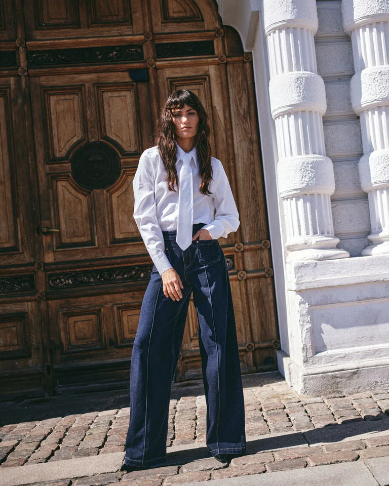 Colette Lyon Jeans Long - Dark Blue – Doodie Stark