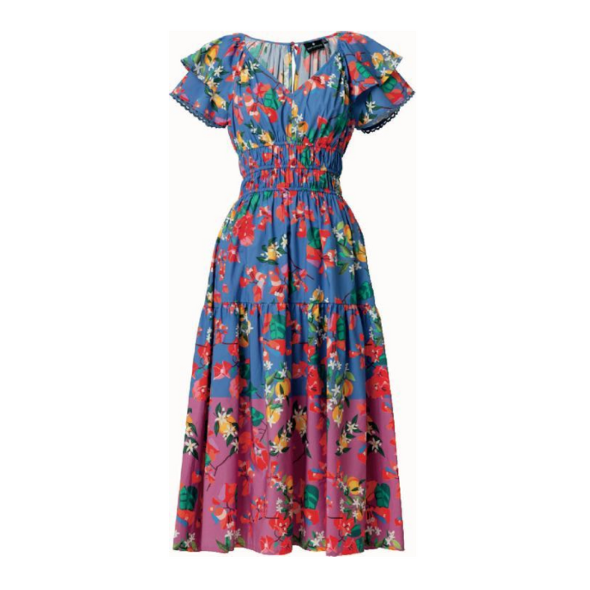 Valentina Dress - Amparo Blue – Doodie Stark