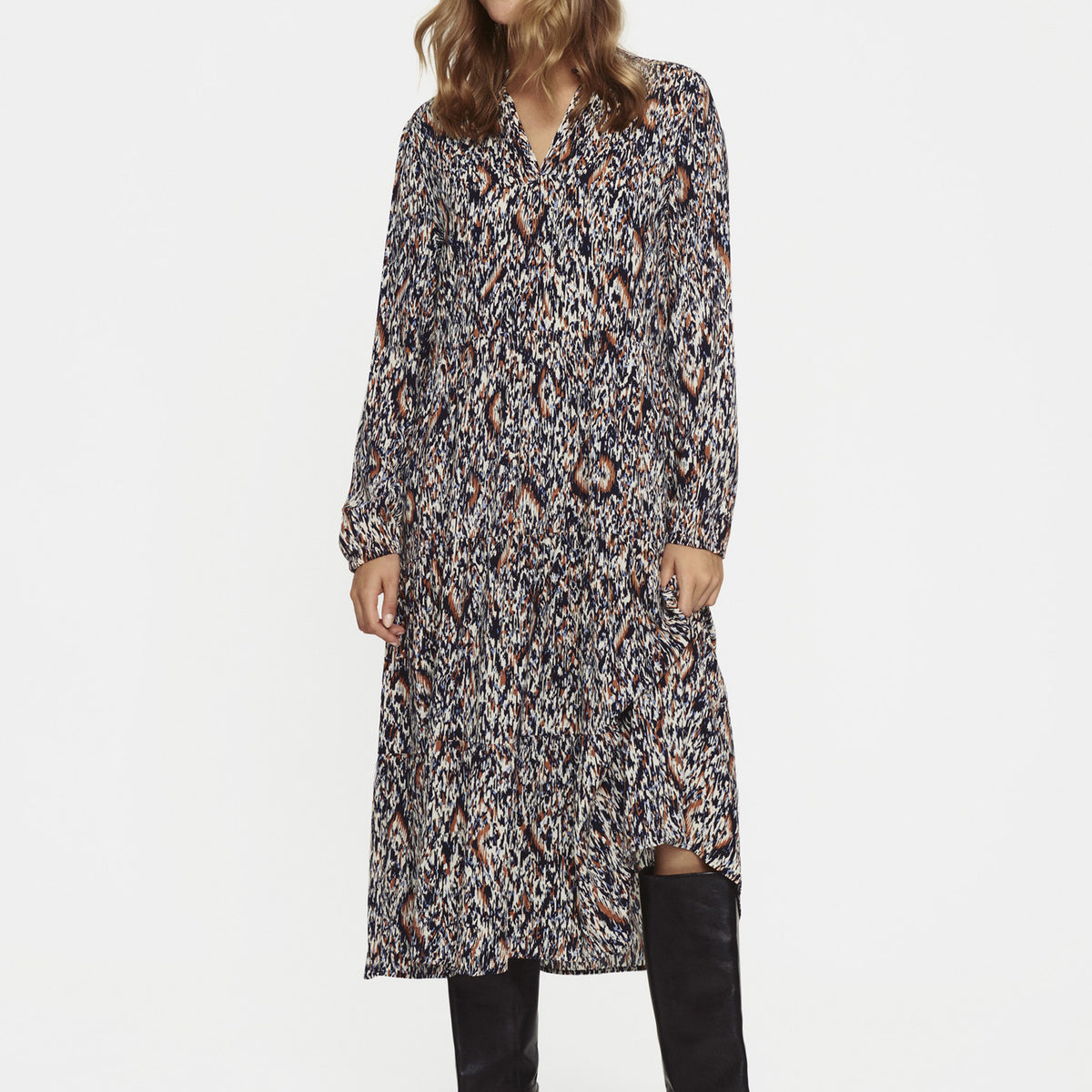 Eda Maxi Dress - Ice Water Colours | Doodie Stark