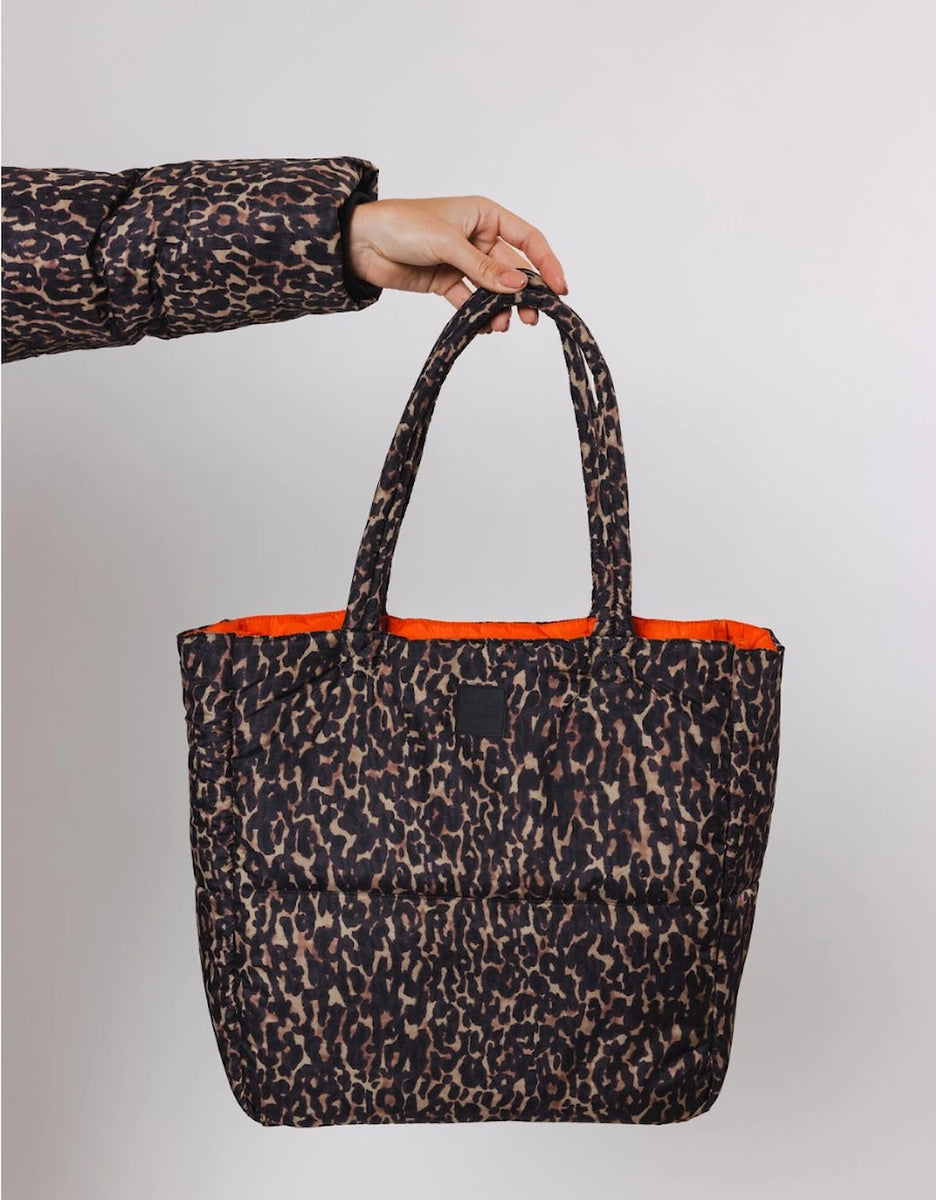 Bien Shopper Bag - Natural Leopard – Doodie Stark