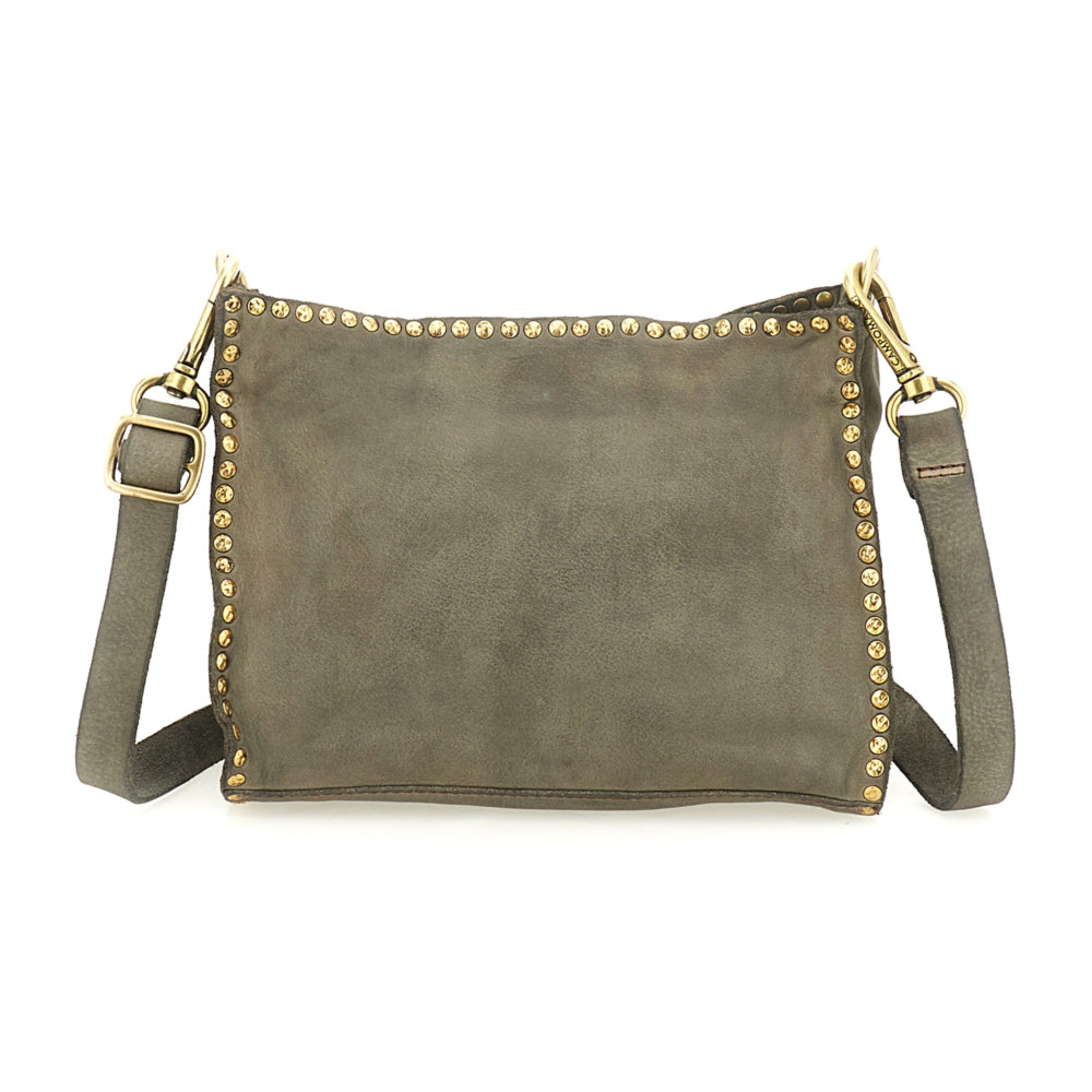 Studded Shoulder Bag - Cement – Doodie Stark