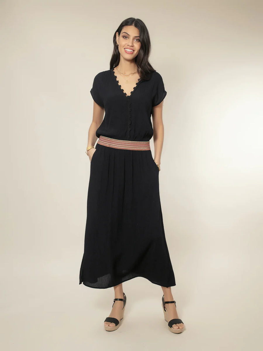 Cece Maxi Dress - Black – Doodie Stark
