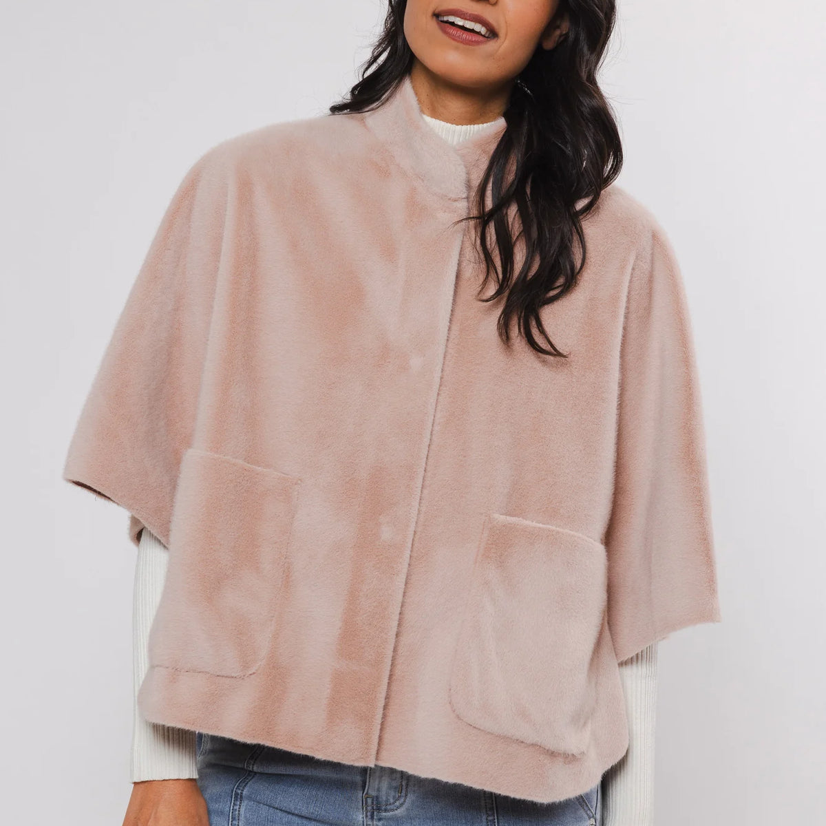 Dewi Cape - Powder – Doodie Stark