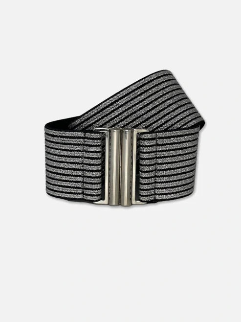 Swift Elastic Belt - Silver – Doodie Stark