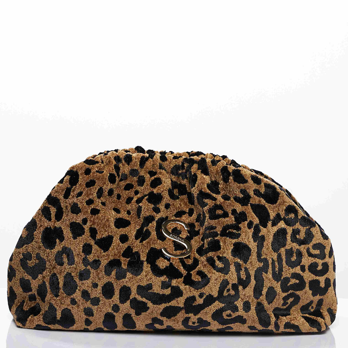 Leopard Velvet Bucket Bag - Brown – Doodie Stark