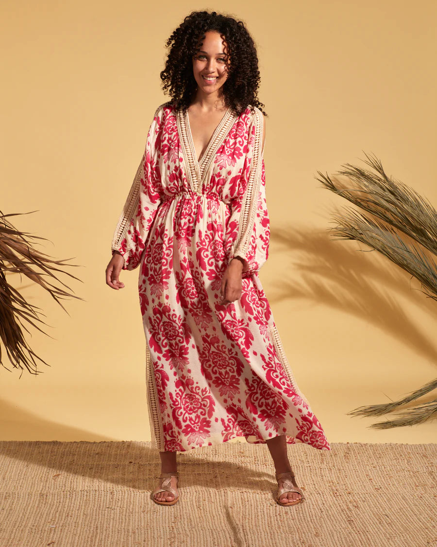 Aliza Dress - Pink – Doodie Stark