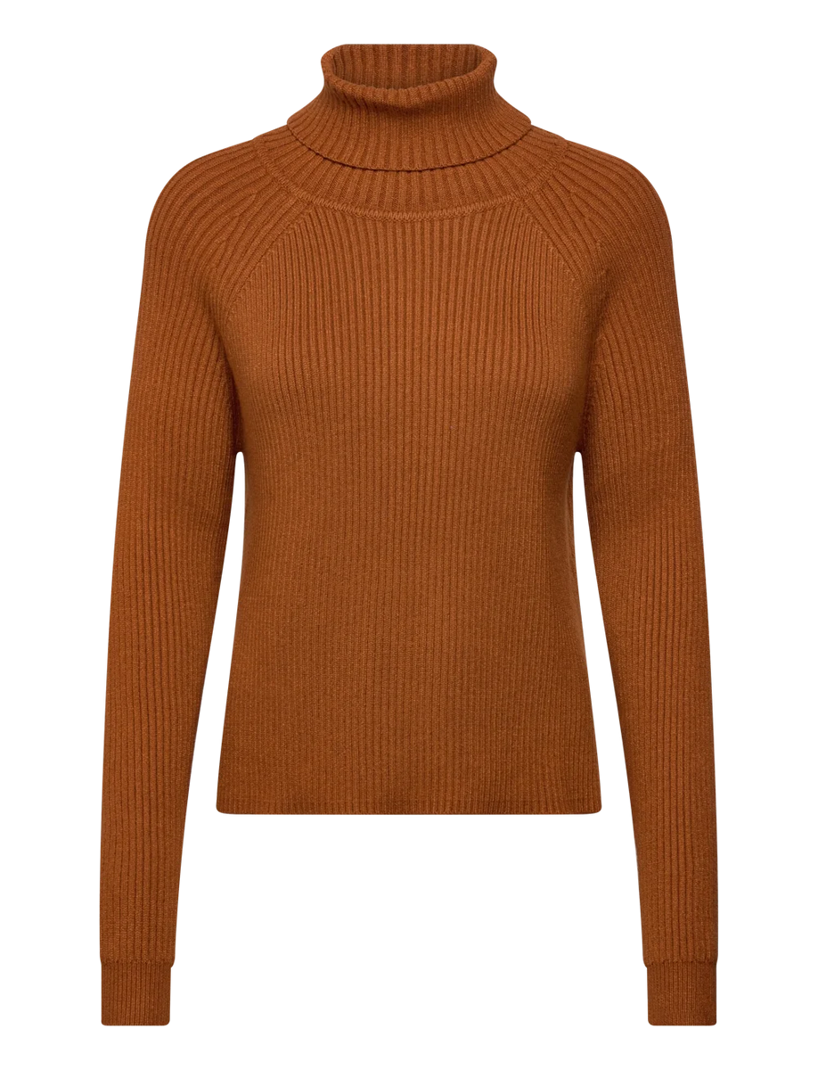 Ava Knit Turtleneck - Glazed Ginger – Doodie Stark
