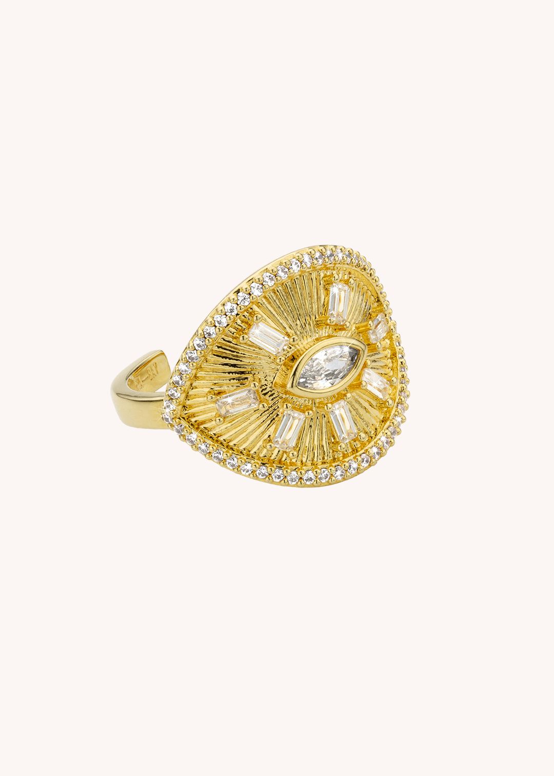 Tilak Ring - Gold – Doodie Stark