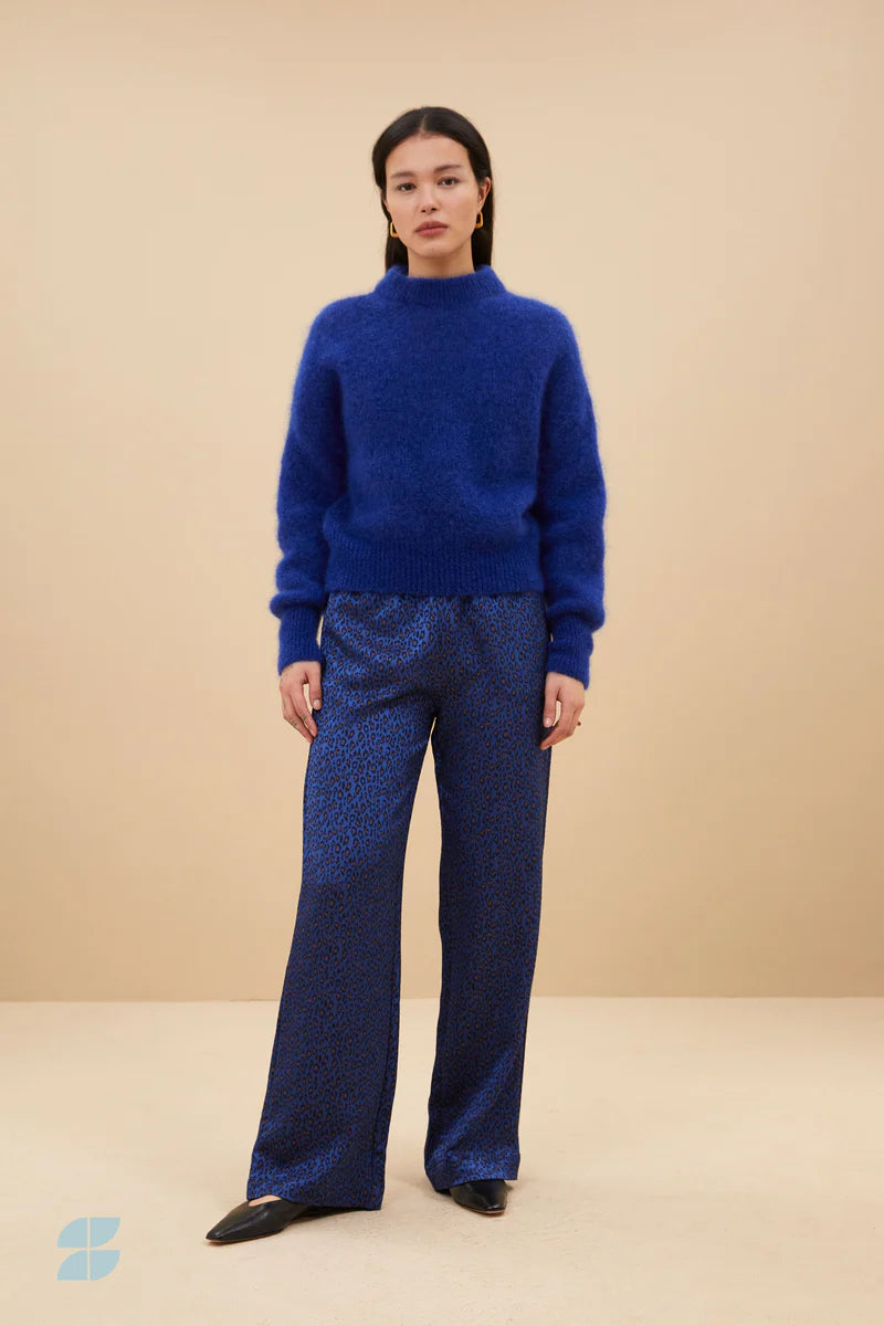 Robyn Pant - Blue Cheetah Print – Doodie Stark