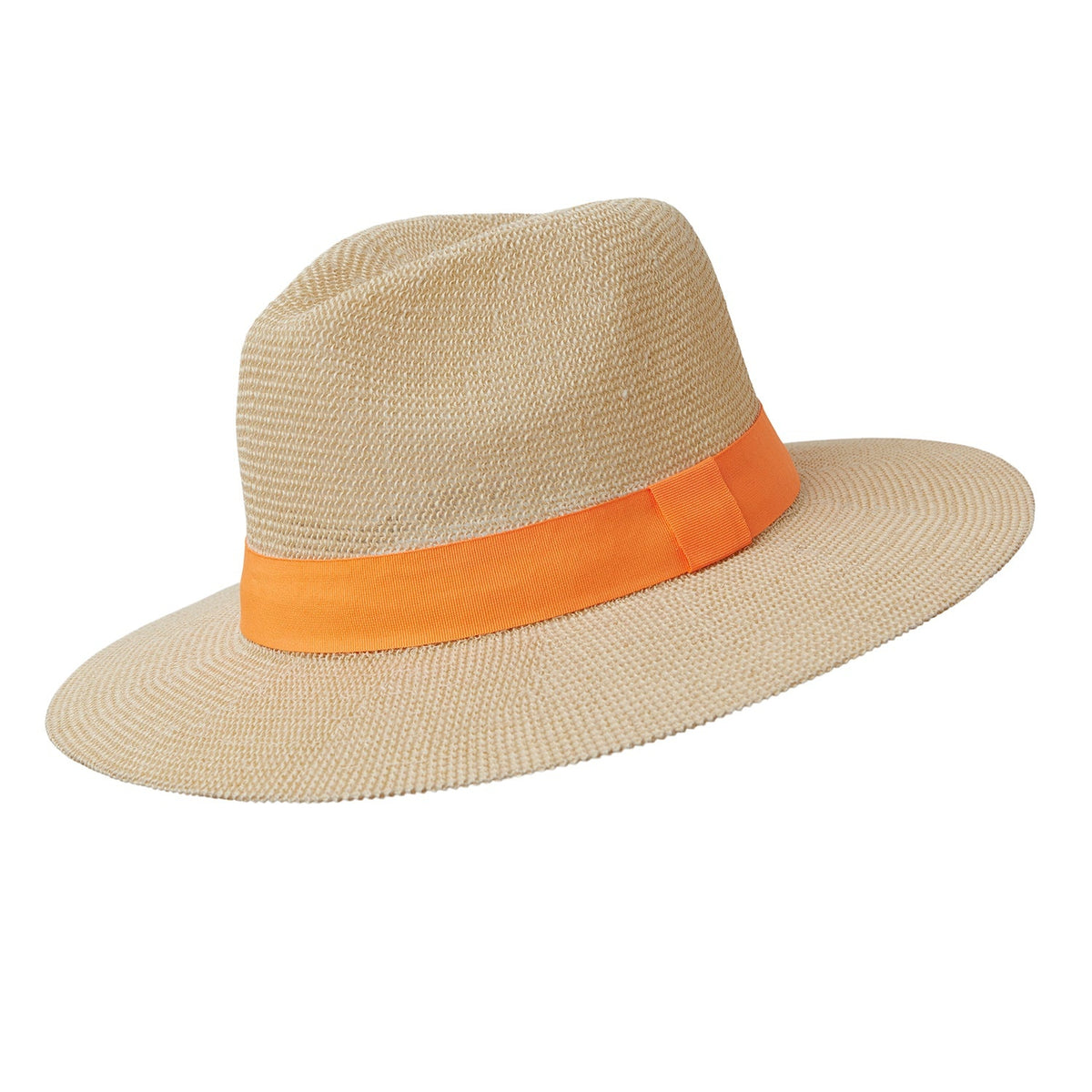 Paper Panama Hat - Orange | Doodie Stark